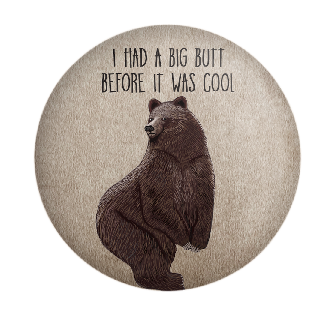 Big Butt Bear Magnet – Pithitude