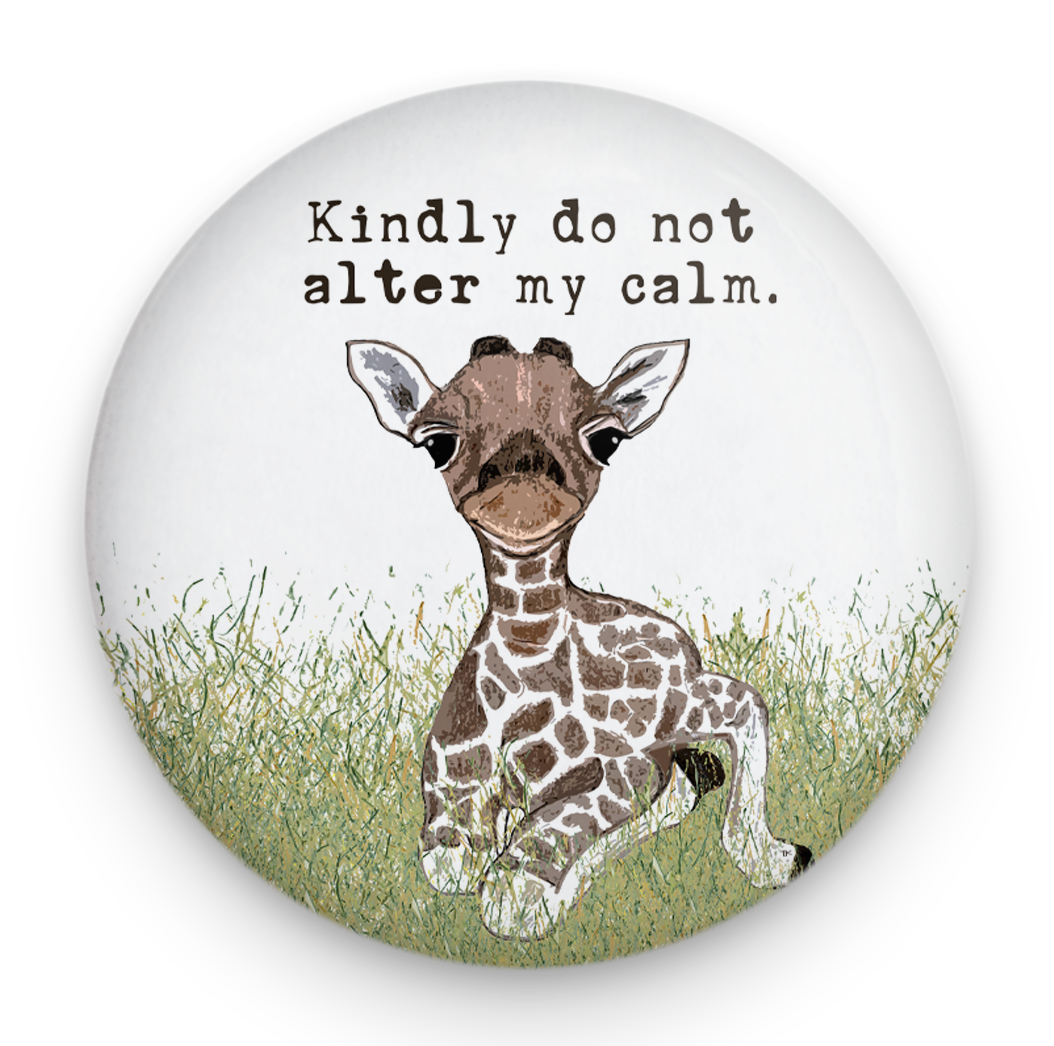 Calm Giraffe Magnet – Pithitude